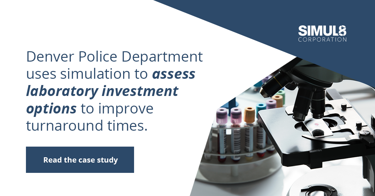 Denver Police Crime Laboratory Improves Turnaround Times | Simul8 ...