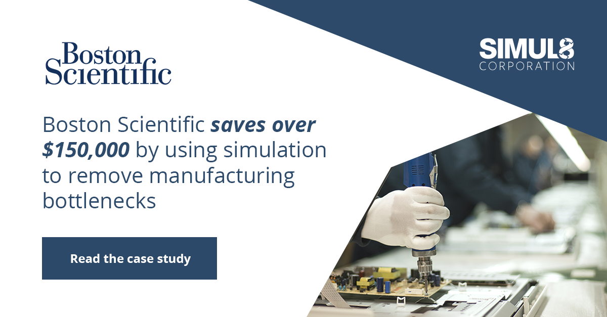 Boston Scientific makes efficiency savings of $150,000 | Simul8 ...