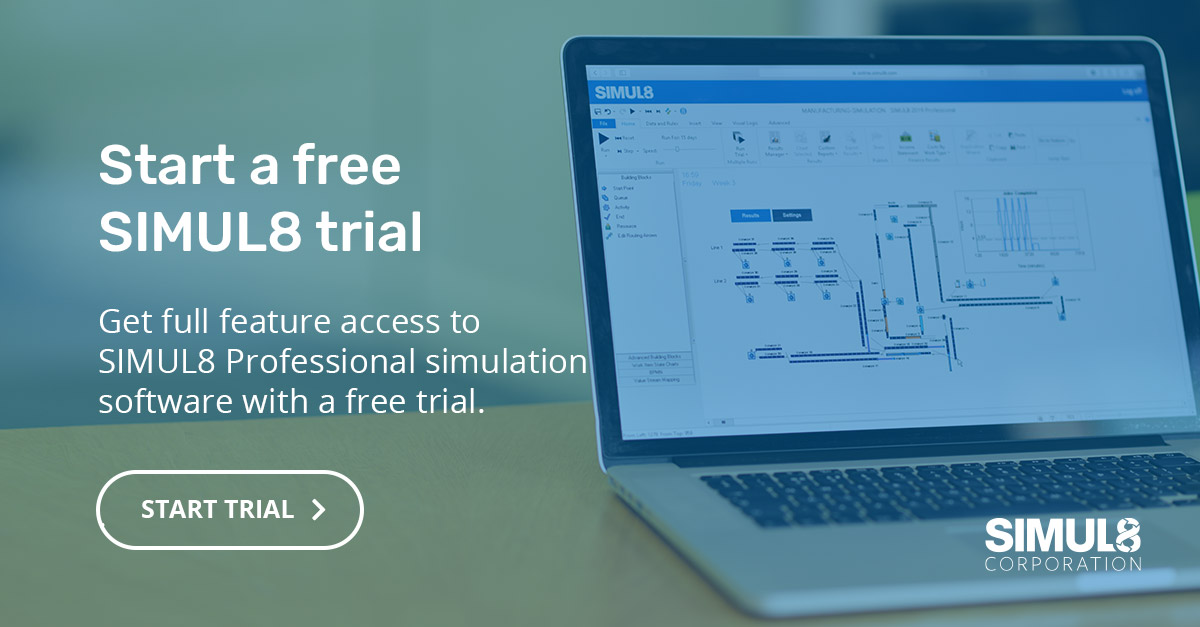 Start a Free Trial | Simul8 Simulation Software